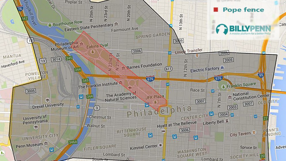 Pope map revealed: A source says these are the real security boundaries ...
