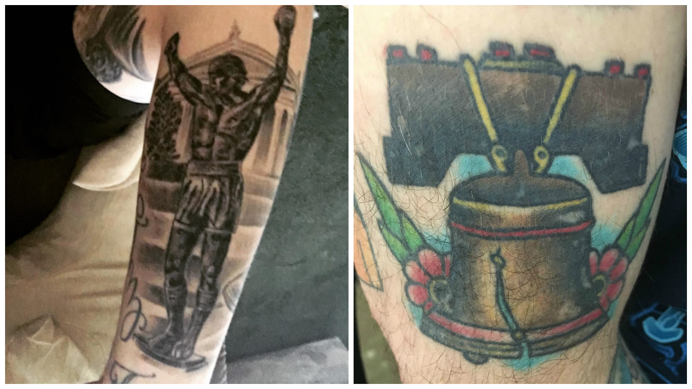 Philadelphia Text Tattoos