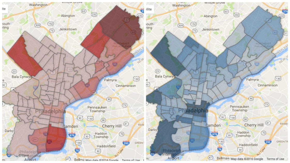 Donald Trump won these Philly wards, topping Romney in 2012 - On top of ...