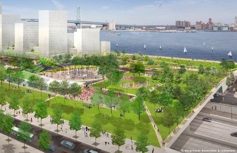 Update: The I-95 park cap project is just $10M away - On top of Philly news