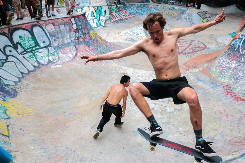 PHOTOS: The famous FDR skatepark was popping on July Fourth - On top of ...