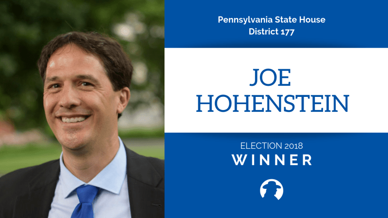 Joe Hohenstein turns 177th PA House District blue after three decades ...