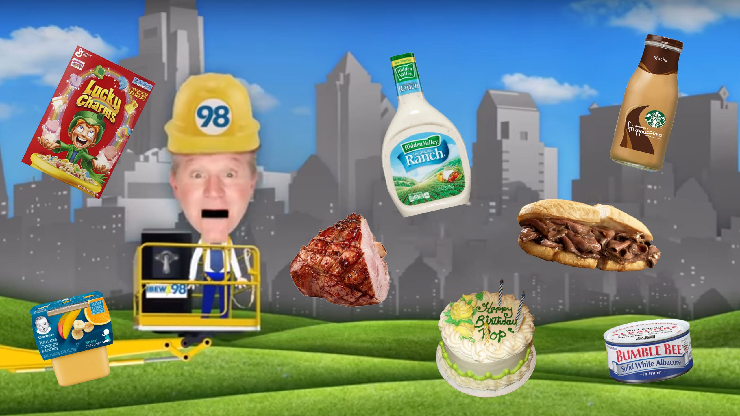 What Johnny Doc's friends have been eating the last few years