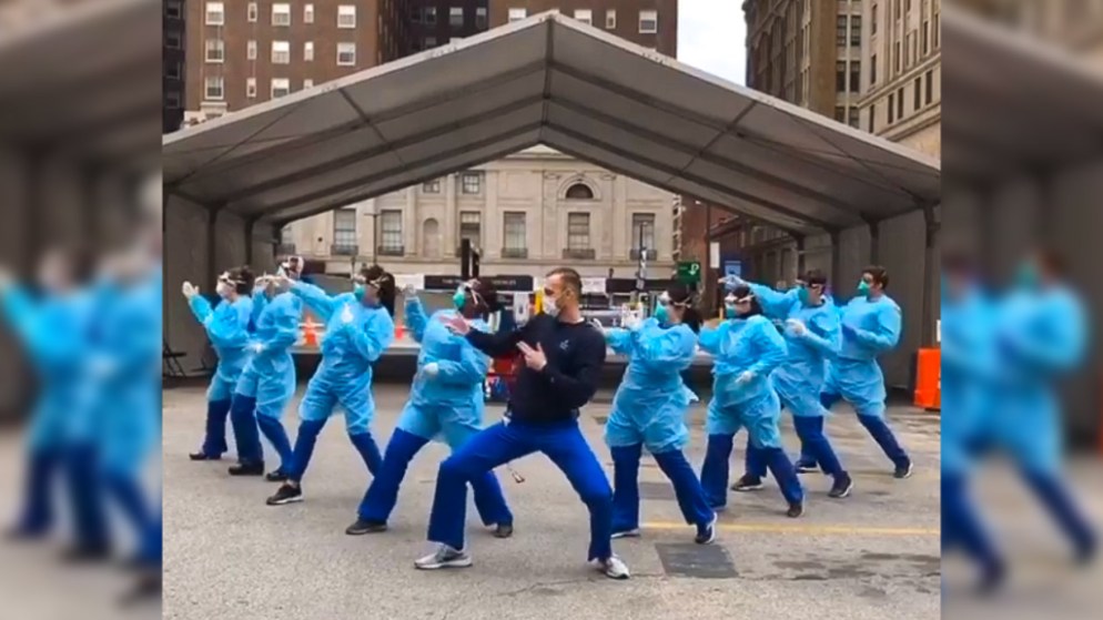 Dancing Philly nurses' 'Level Up' video goes viral, garners heartfelt ...
