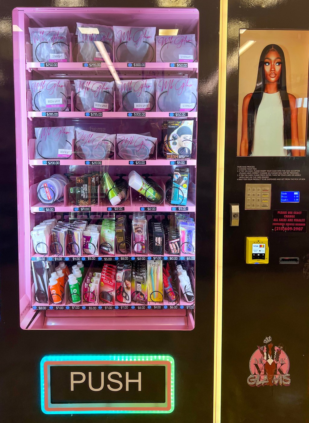 MK Glam: Black hair care vending machines in Philly ShopRites - On top ...