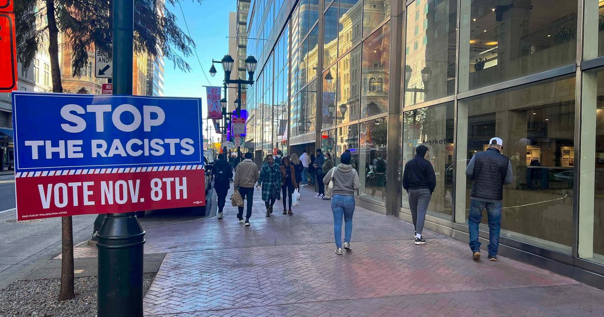 Philadelphia ‘Stop the Racists’ political signs: Who is behind them ...