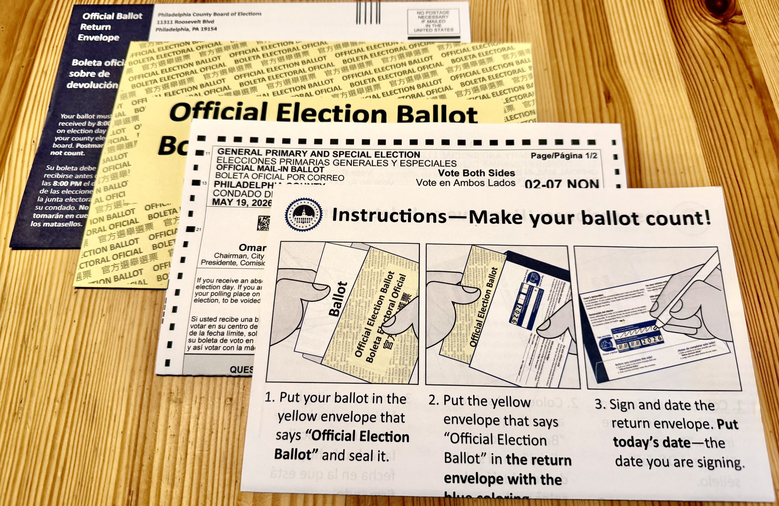 Nearly 600 Philly mail voters have a chance to fix ballot errors